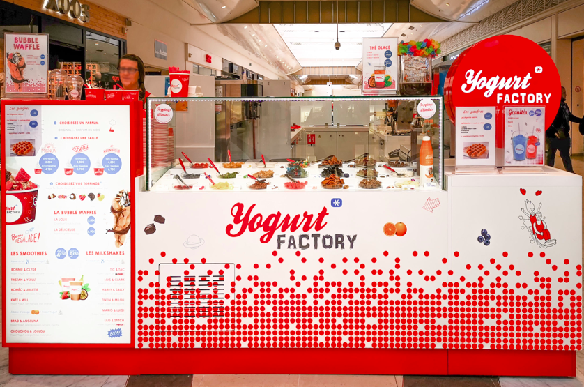 Nos shops - Yogurt Factory