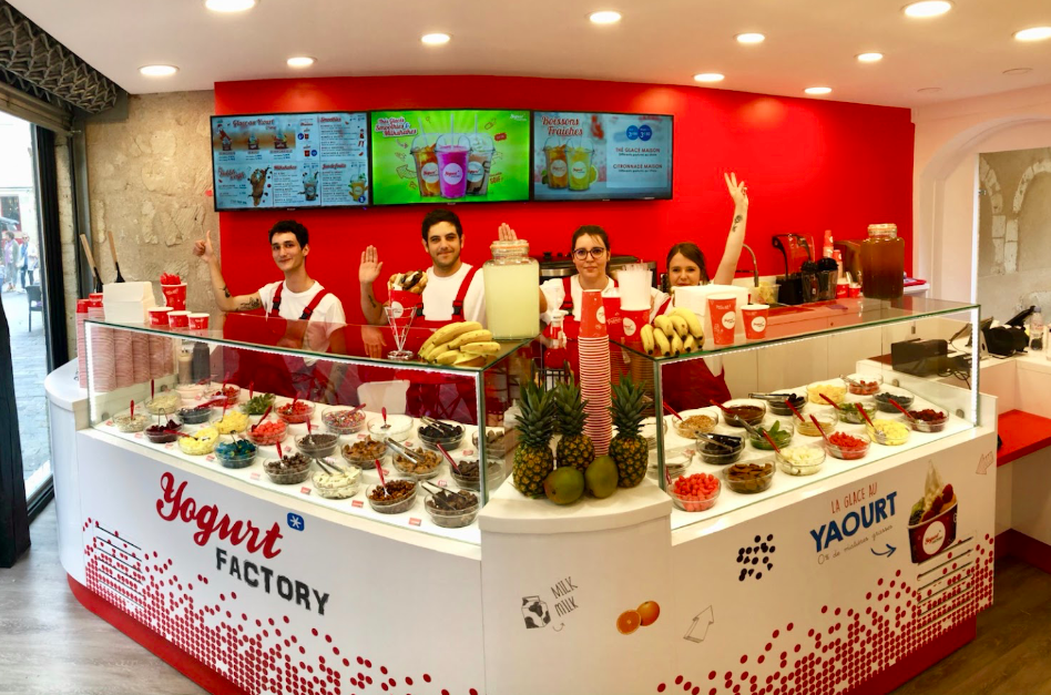 Nos shops - Yogurt Factory